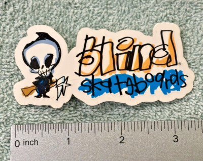 blind, Skateboard Sticker, Manufacturers Original Rare Collector 644 ...