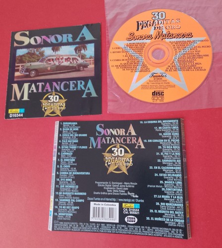 Import CD Sonora Matancera - 30 Pegaditas De Oro 1996 Johnny Pacheco Celia Cruz | eBay