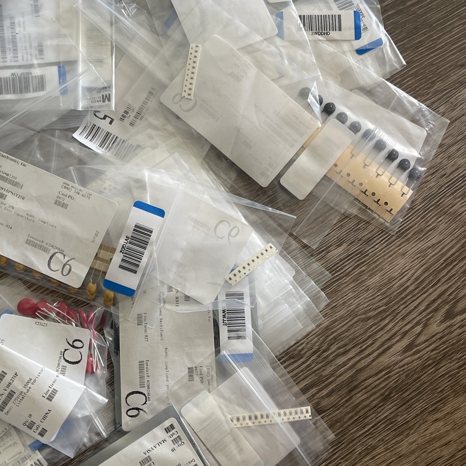 Mouser Electronics Parts Capacitors Chips Bulk Bundle Lot Mix SET B | eBay