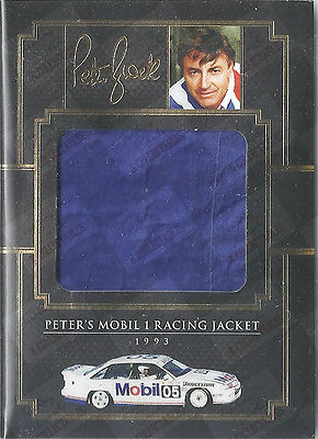 Bathurst 1000 ~ Peter Brock: 1993 Mobil 1 race worn jacket ~ V8 ...