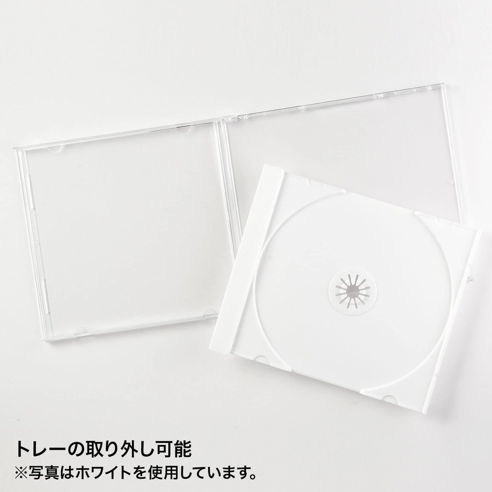 Sanwa Supply Blu-ray/DVD/CD Case, 30-Pack, Clear, FCD-PN30CLN | eBay