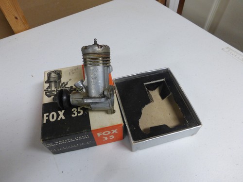 VINTAGE FOX STUNT 35 MODEL AIRPLANE ENGINE UNTESTED SELLING AS IS | eBay
