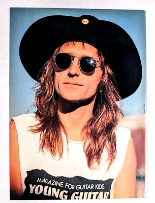 JOHN WAITE / BAD ENGLISH / THE BABY'S / 1980'S MAGAZINE FULL PAGE PINUP ...