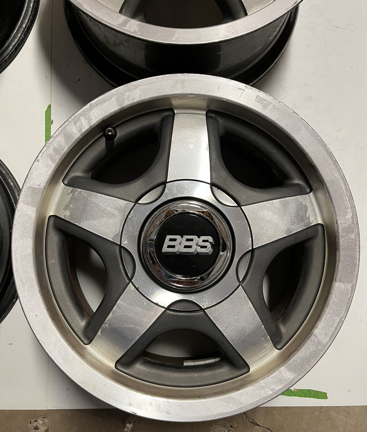 BBS RD035 14x6.5” 4x100 +35 Wheels BMW E30 Golf Mk1 Mk2 Mk3 MX5 Miata ...