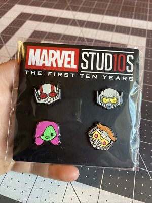 2018 Marvel Studios The First Ten Years Pins Set of 4 Sealed NEW | eBay
