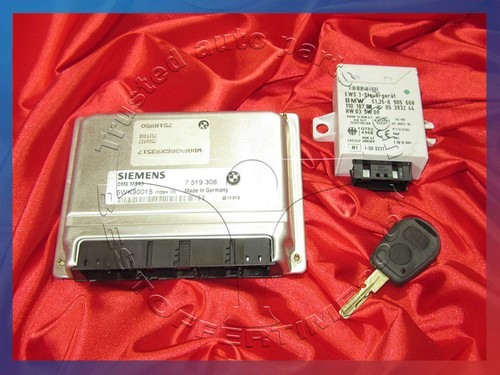 BMW E36 E46 E39 Z3 3 5'es 2.5i 3.0i M54 Engine ECU SET DME MS43 EWS ...