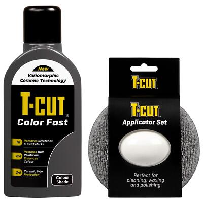 T-Cut Color Fast Grey Ceramic Wax Polish Scratch Remover 500ml ...