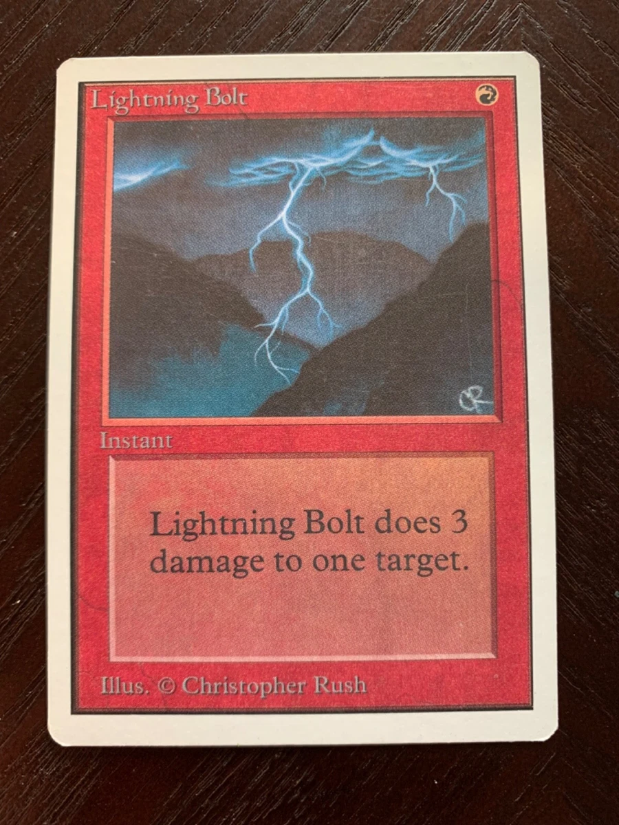 Lightning Bolt Mtg