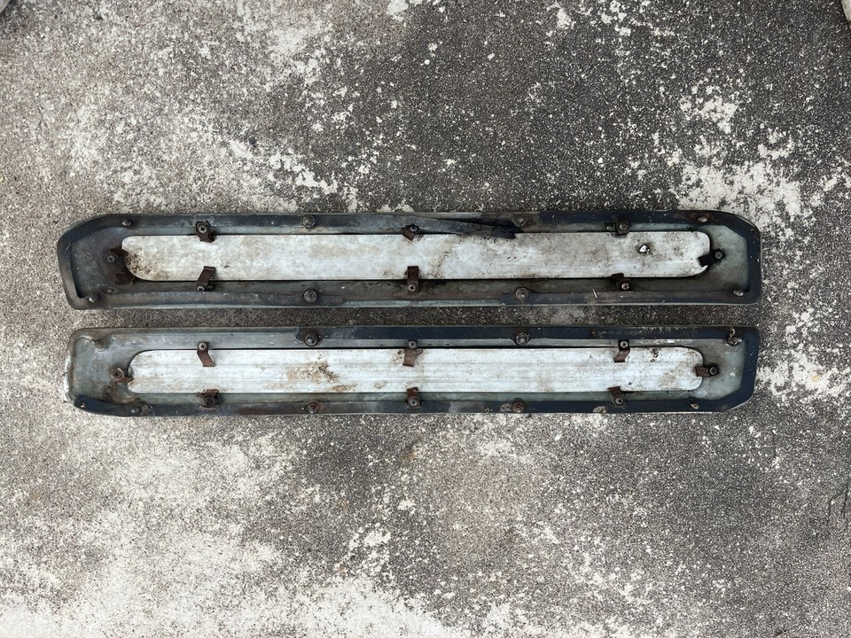 1969 ROAD RUNNER GTX HOOD INSERTS PLYMOUTH MOPAR | eBay