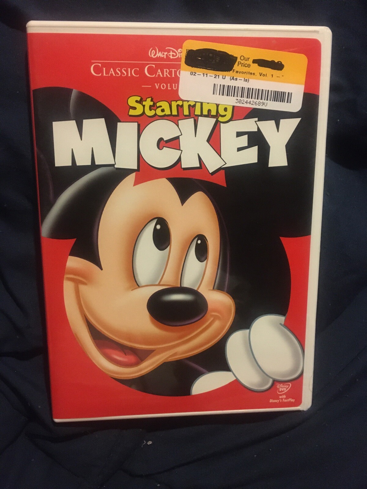 Walt Disneys Classic Cartoon Favorites Starring Mickey (DVD, 2005 ...