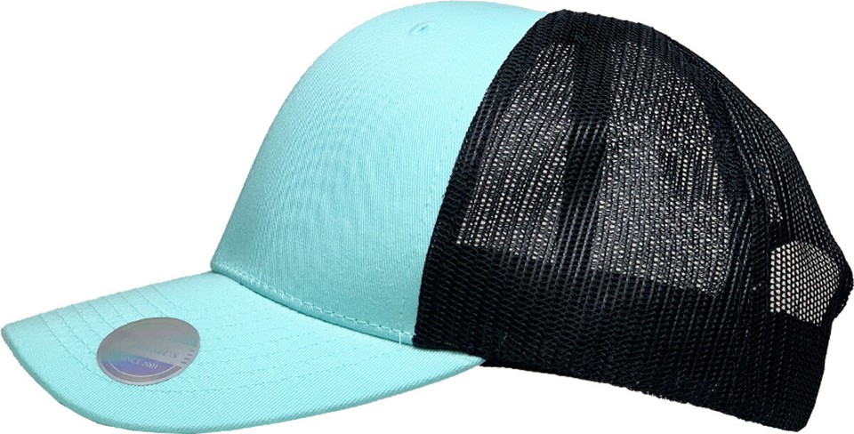 Classic 6 Panel Mesh Cotton Twill Trucker Cap Adjustable Snapaback Hat ...