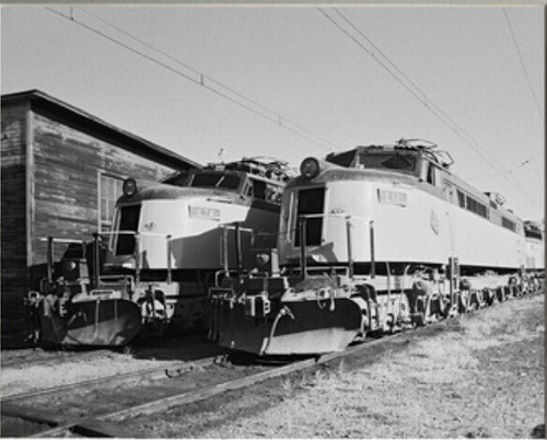 Milwaukee Road Little Joe Locomotives 5X7 Philip C. Johnson-High Res ...