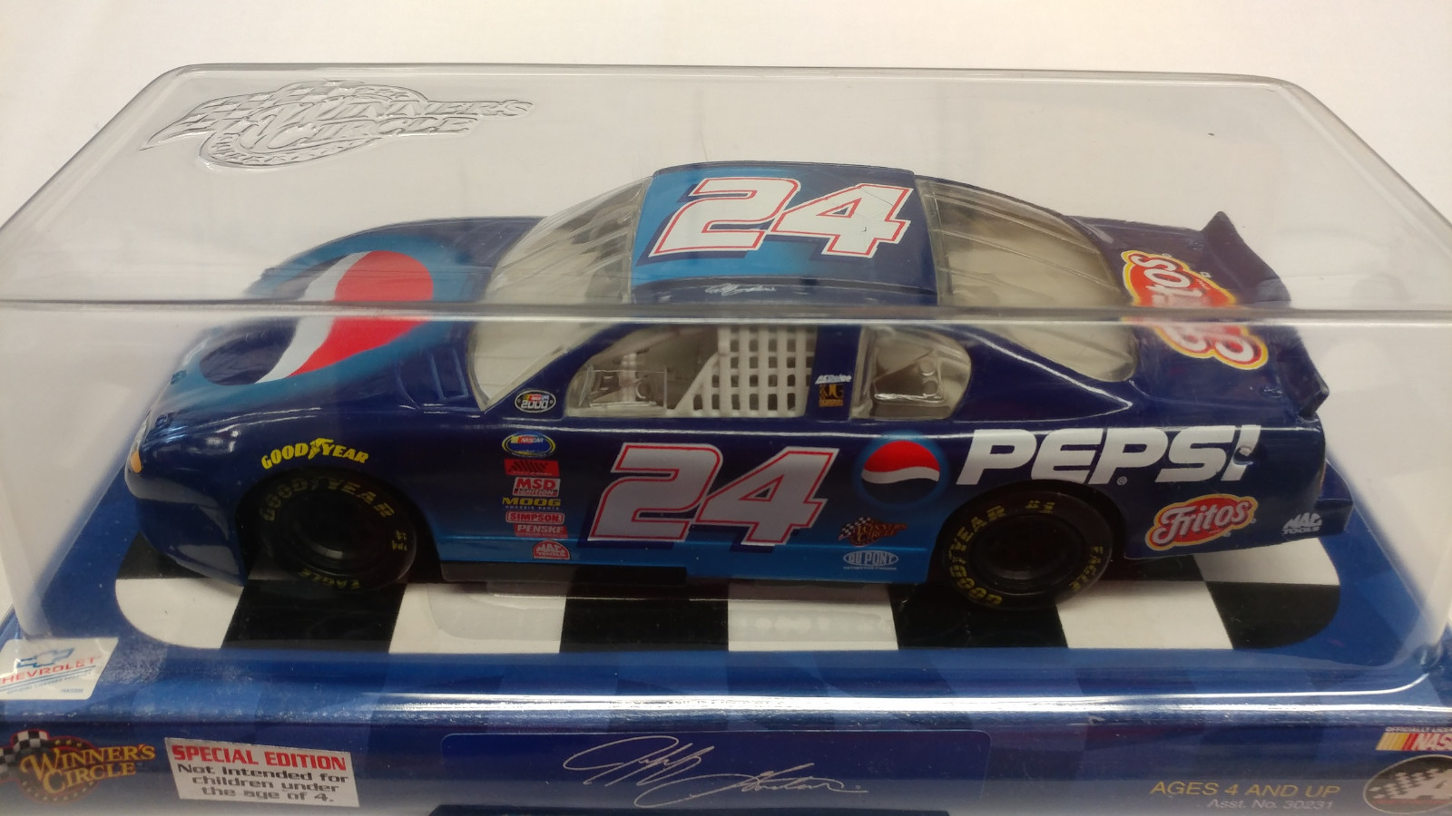 2002 Winners Circle Jeff Gordon 24 Pepsi Fritos 1/24 Diecast Special ...
