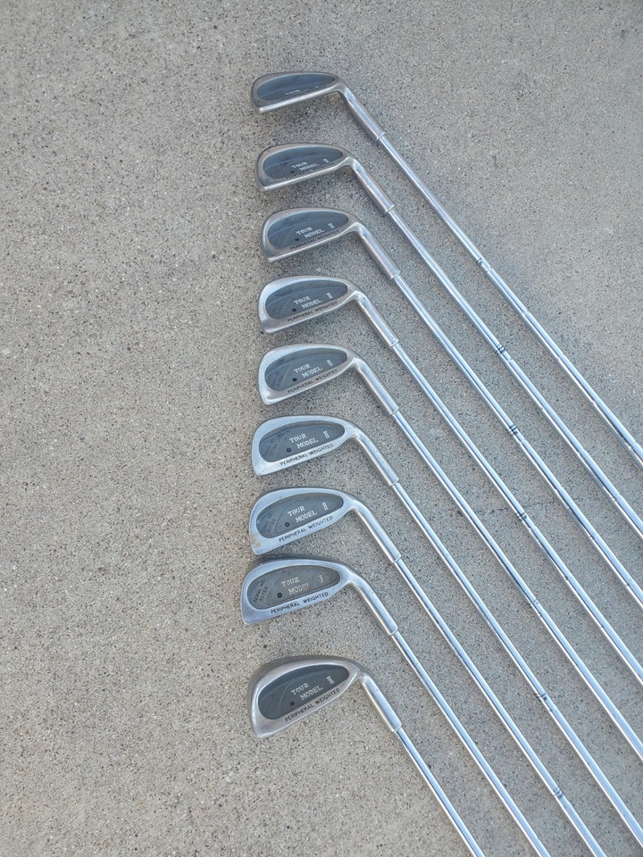 Tour Model II Black Dot Peripheral Weighted Iron Set ⛳️RH 2-9,PW Steel ...