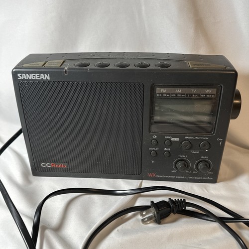 Sangean CC Radio alarm Survival Radio WX-AM/FM/Weather BUG OUT BAG ...