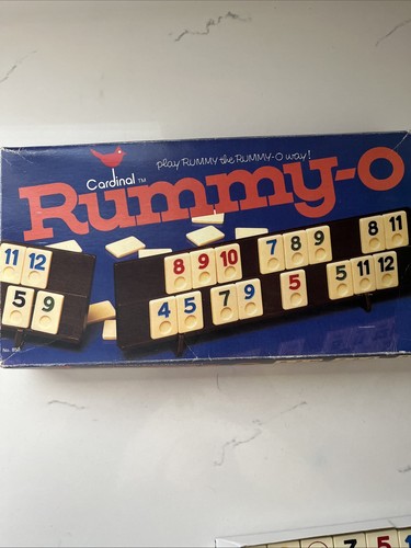 CARDINAL RUMMY-O TILE GAME. 100% COMPLETE. Vintage | eBay