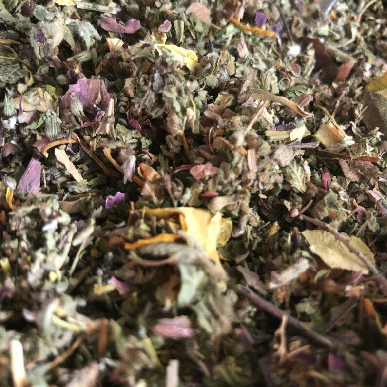 No.50 Blend Skullcap Cinquefoil Passionflower Mullein Damiana Plus More ...