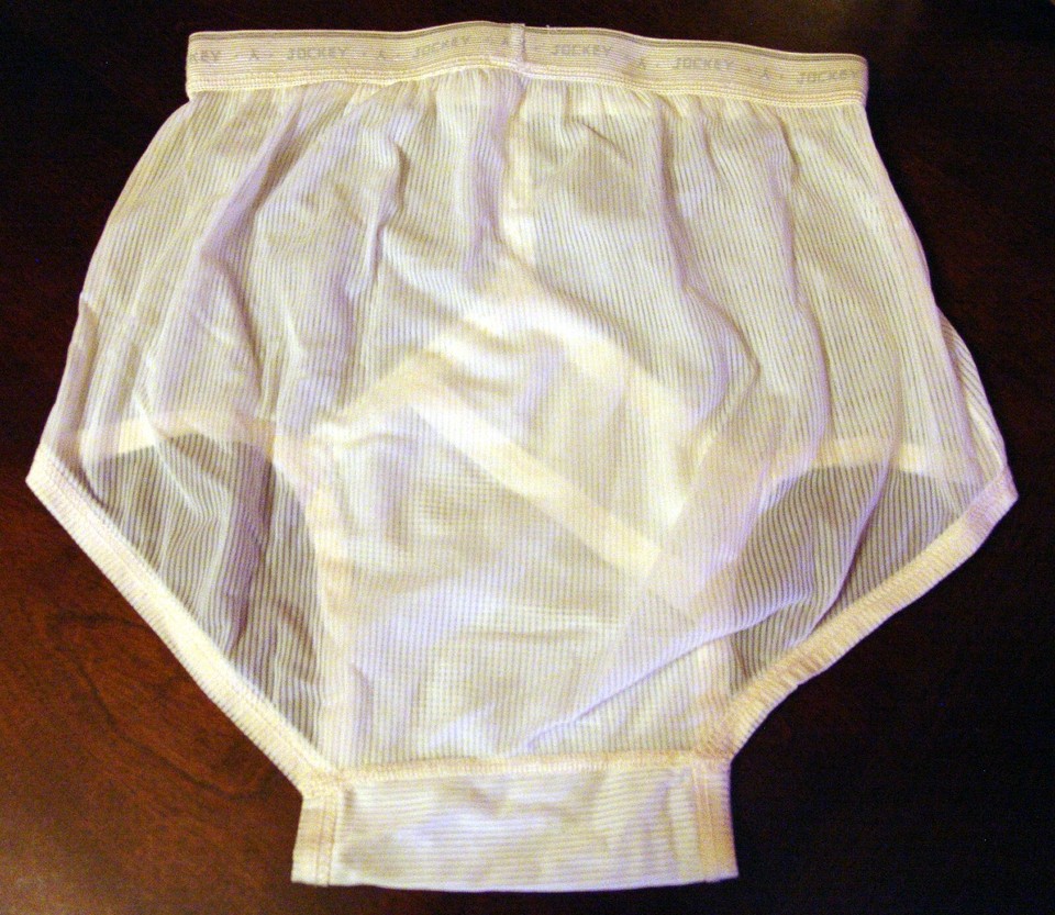 Vintage Jockey Cooper Sheer Nylon Briefs Size 34 1940-50's Mint ...
