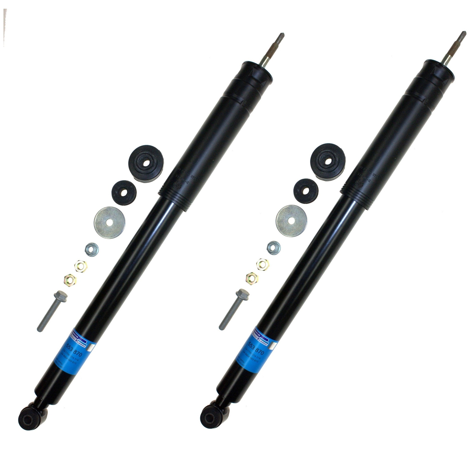Pair Set of 2 Rear Sachs Shock Absorber Set For Mercedes W203 W204 C240 ...