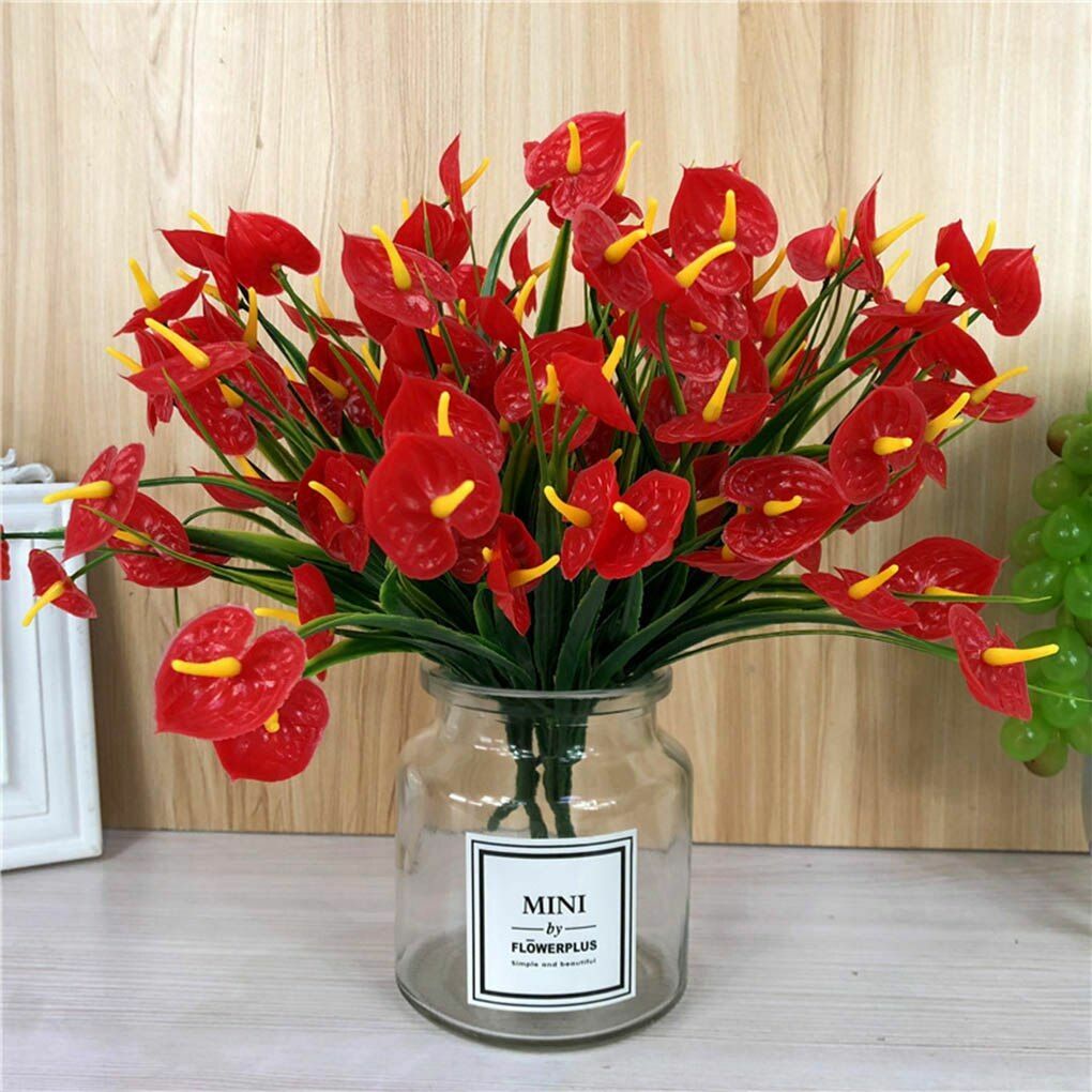 Red Anthurium Centerpiece
