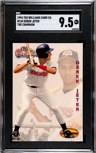 1994 Ted Williams Card Co. #124 Derek Jeter The Campaign SGC 9.5 MINT+ | eBay