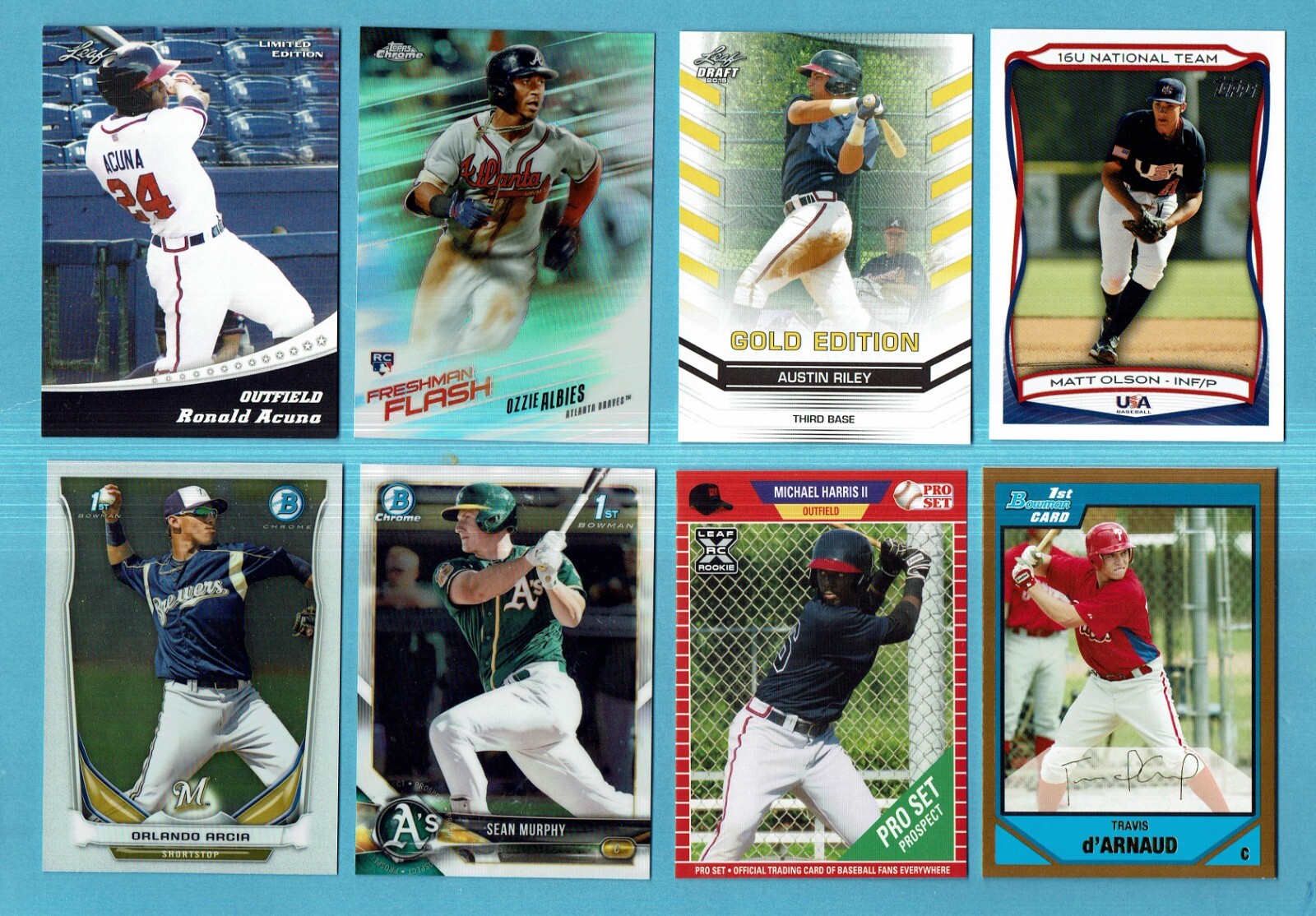 Ronald Acuna, Ozzie Albies, Austin Riley, Matt Olson, Orlando Arcia, | eBay