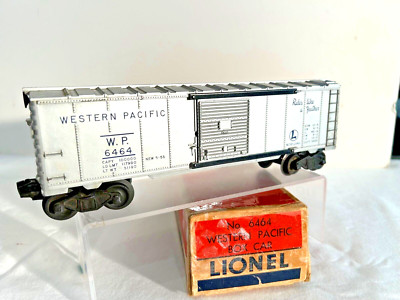 LIONEL 6464-1 #9 W. PACIFIC TYPE-1 Var-D Box car BLT-5-53 ORIG.BOX | eBay