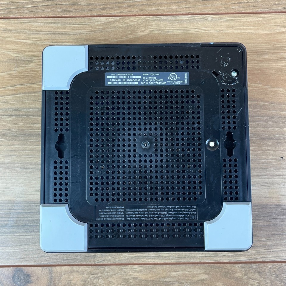 TiVo Mini TCDA93000 Black Ethernet Port 4 to 6 Tuner DVR Streaming ...