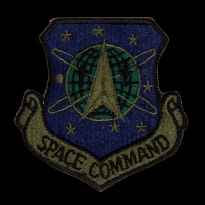 US AIR FORCE SPACE COMMAND HAT PATCH AFSPC PETERSON AFB DELTA 2 Atlas V ...