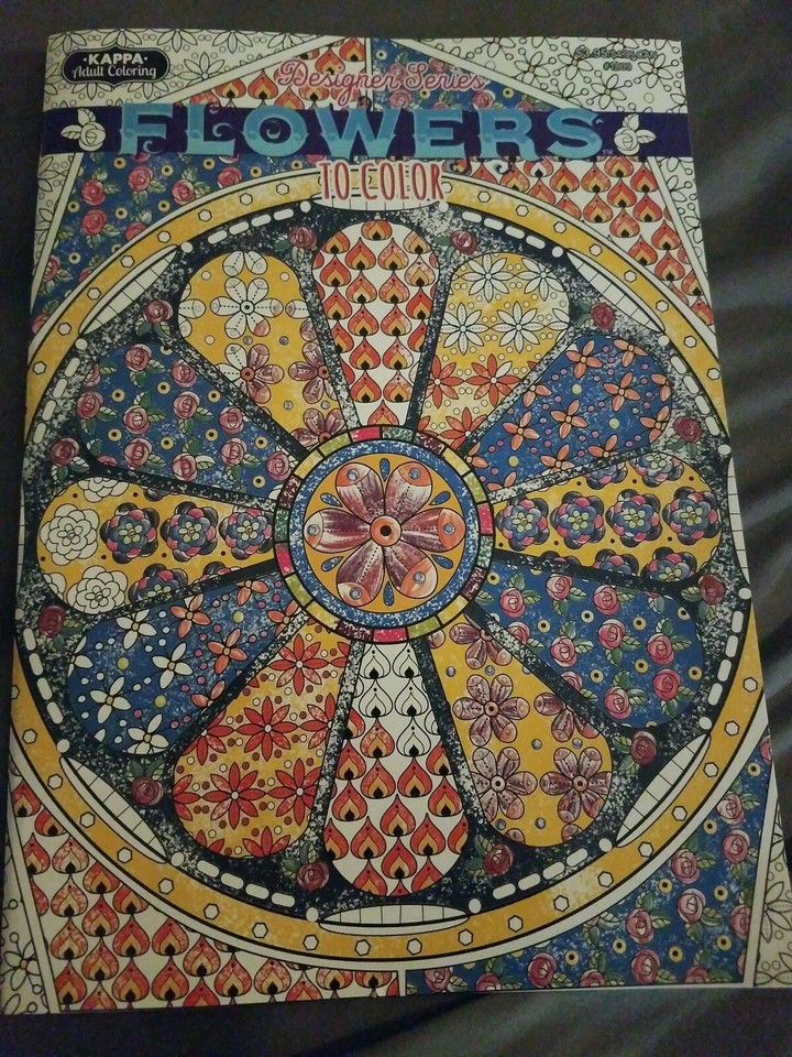 Kappa Adult Coloring Books - Designer Series - 2 books | eBay