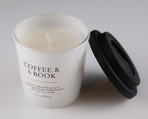 New Target Bullseye Playground Coffee & a Book Cup Scented Candle | eBay