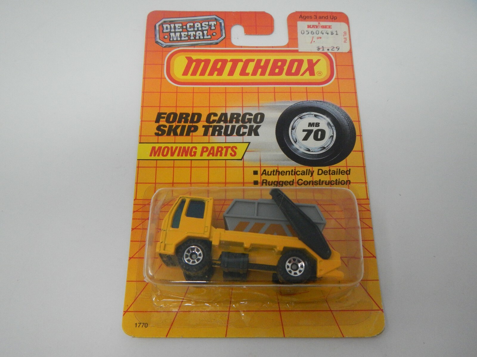 Matchbox Ford Cargo Skip Truck MB70 | eBay