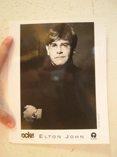 Elton John Press Kit Photo 8x10 | eBay