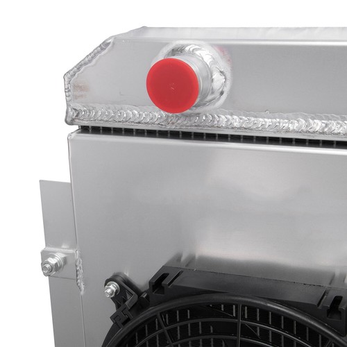 3 Row Radiator Shroud Fan For 1972-1986 Jeep CJ CJ5 CJ7 Chevy V8 ...