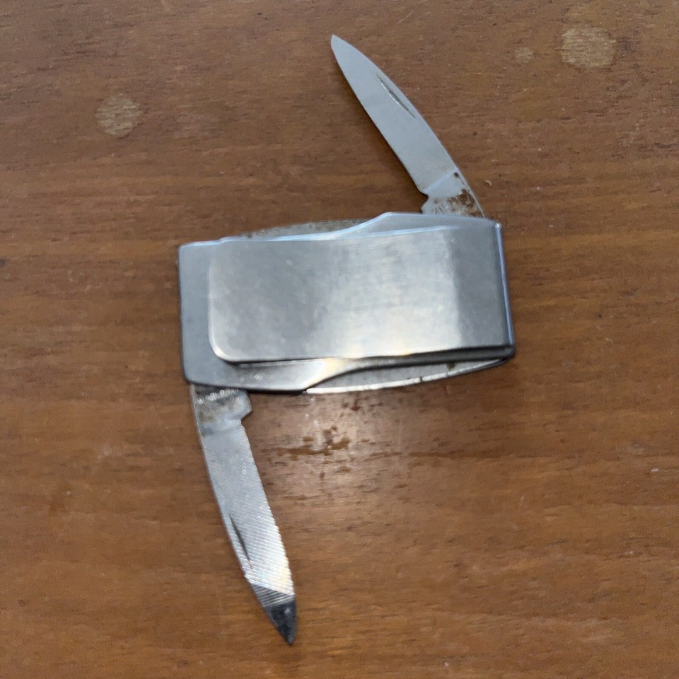 Vintage Snap-On Tools Money Clip Multi-Tool Knife Used | eBay