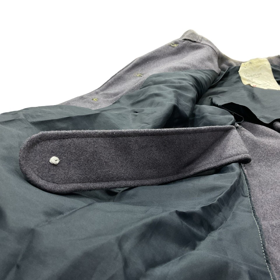 Genuine British Army Grey Wool Greatcoat Household Division Guards ...