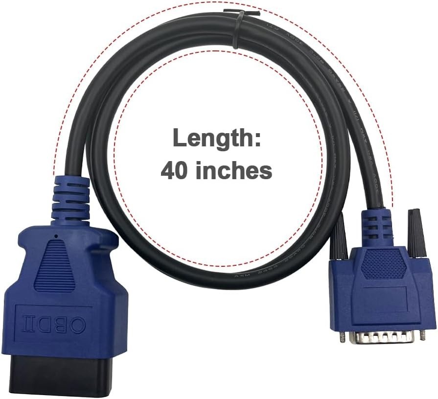 J1962 to 491113 Adapter OBD2 Cable for NEXIQ,USB-Link Diagnotic ...