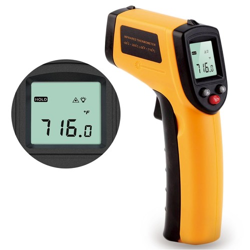 Digital Infrared Thermometer Gun for Cooking,BBQ,Pizza Oven, Infrared ...