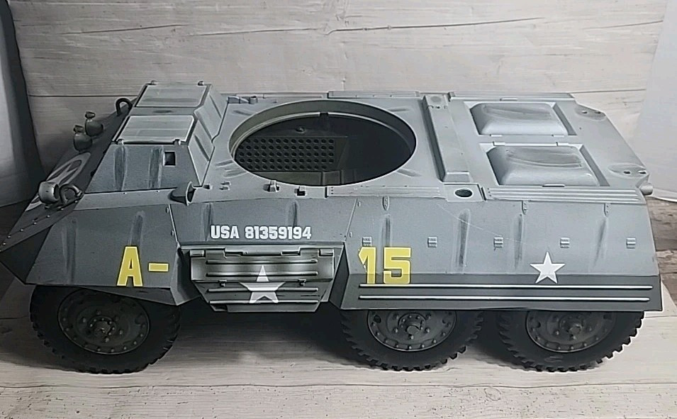 G.I. JOE 2000 Hasbro 1:6 Scale Greyhound M8 Armored Tank For GI Joe ...
