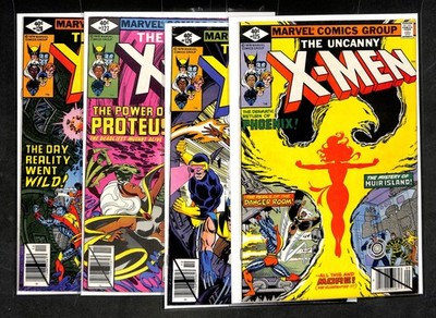 Uncanny X-Men #125, 126, 127 & 128 Lot X4 Return of the Phoenix (CZ ...