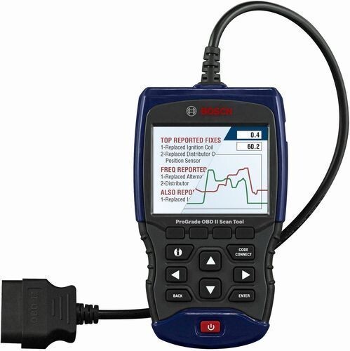 BOSCH OBD 1350 ProGrade Auto Scanner OBD II CAN ABS SRS LIVE DATA Scan ...