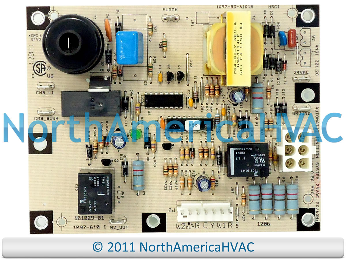 OEM Lennox Armstrong Ducane Furnace Ignition Control Board Fits 21W14 ...