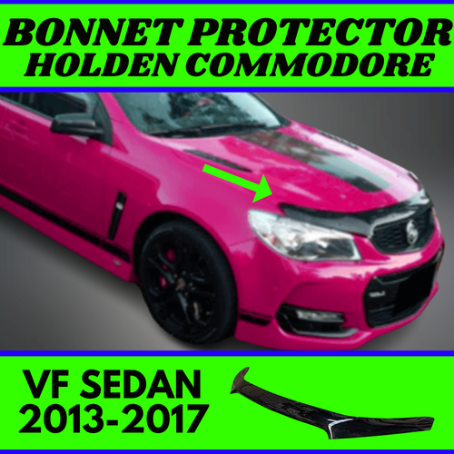 Front Bonnet Tinted Guard Shield For Holden Commodore VF Series (13-17 ...