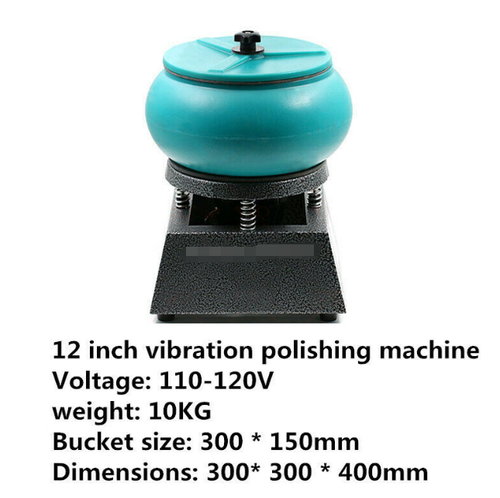 10"12"17"Vibratory Tumbler Polisher Vibrating Tumbler Polishing ...