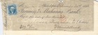 1863 PHILADELPHIA JOHN CRUMP HEIRLOOM AUTOGRAPH BANK CHECK REVENUE ...