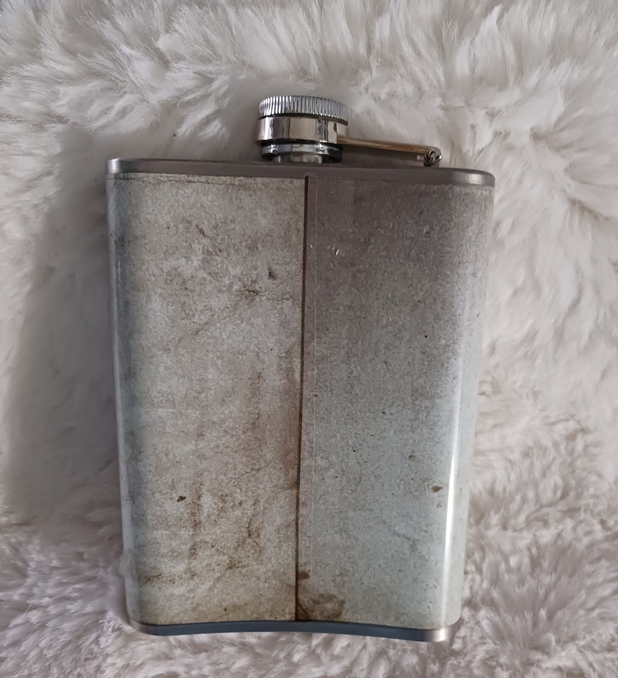 8 ounce Stainless Hip Flask Joker | eBay