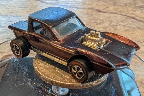 1968 Hot Wheels PYTHON US Chocolate Brown / Tan All Original Rare Color Sweet 16 | eBay