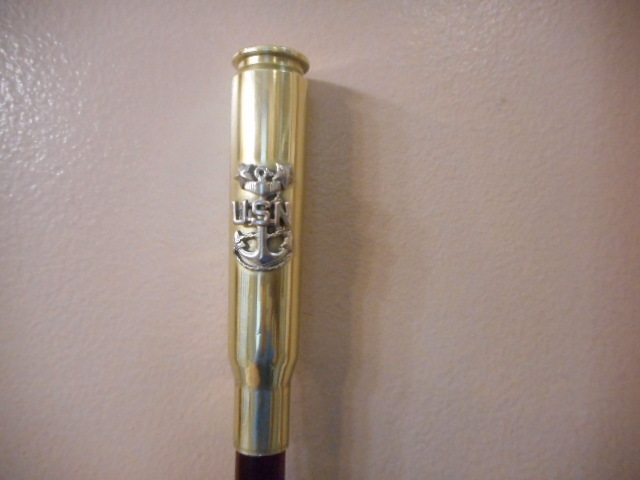 US Navy Master Chief Petty Officer Swagger Stick | eBay