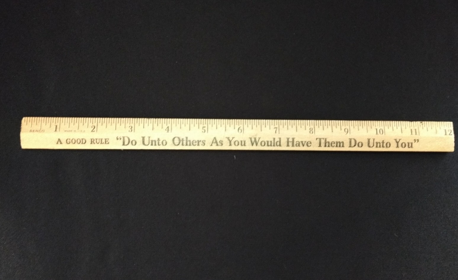 Vintage Senco Wooden 12 Inch Ruler Compliments of Coca Cola Bottling ...