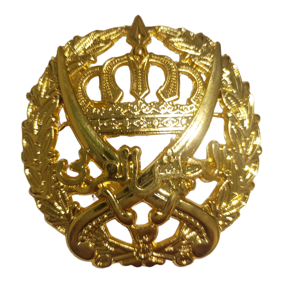 Jordanian Army Beret Badge Jordan Armed Forces Rare Military Hat Cap ...
